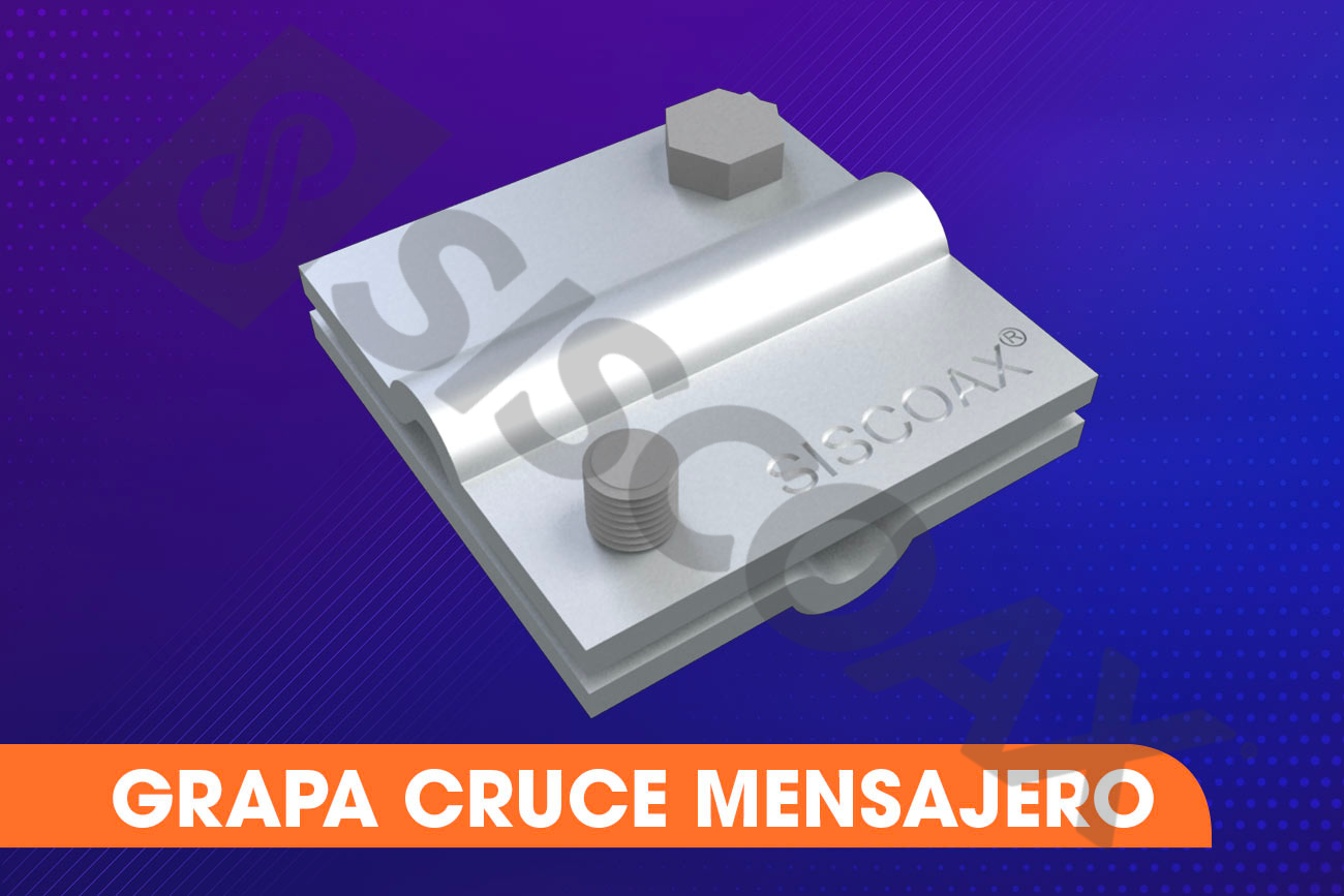 Grapa cruce mensajero - SISCOAX