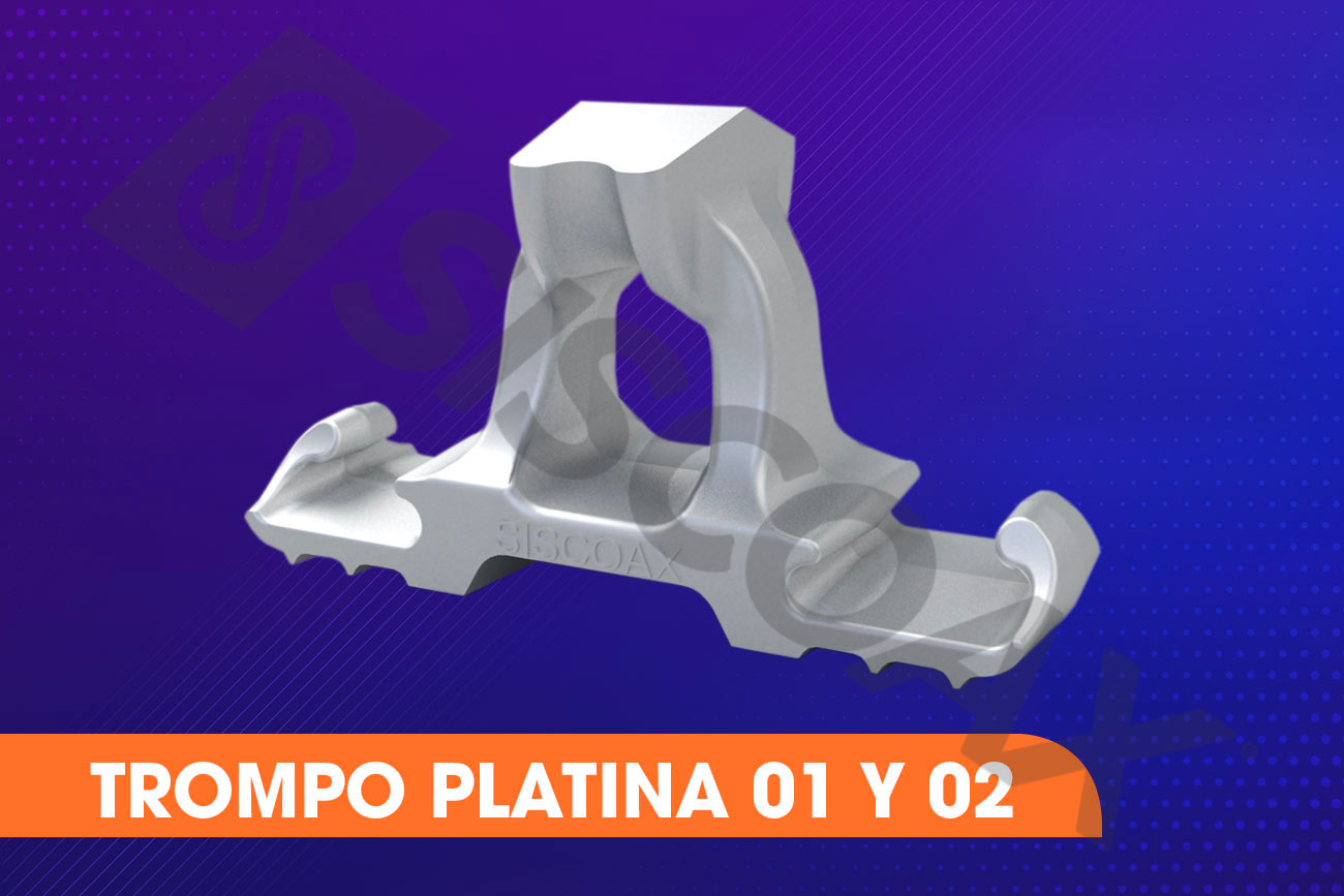 Trompo platina 01, 02 y 03 - SISCOAX